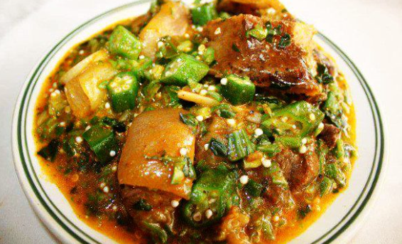 How To Make Okro Soup Okra Soup Recipe Nigerian Foods Sleek Food